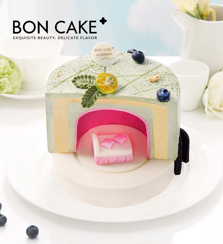 甜蜜时光（6寸）:品牌：BON CAKE甜度：★★★☆☆蛋糕分类：慕斯蛋糕适合人群：非本品敏感人群保鲜条件：0－4℃保藏12小时原材料：比利时 ...